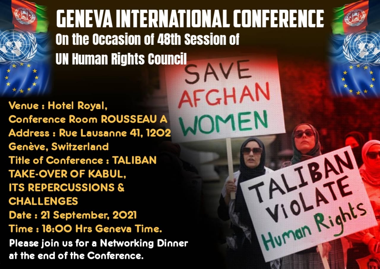 GENEVA INTERNATIONAL CONFERENCE FOR PEACE AND STABILITY IN AFGHANISTAN ...